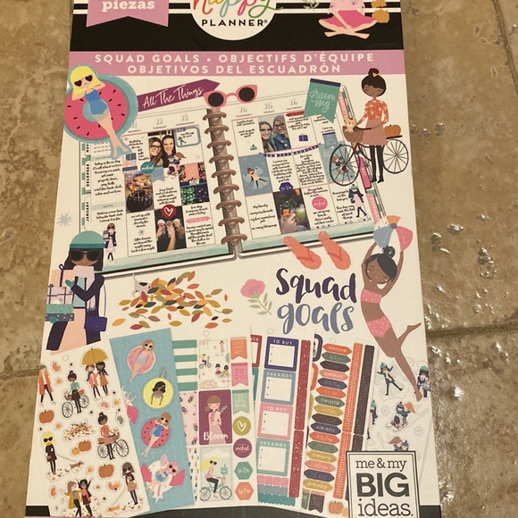 The Happy Planner | Office | Happy Planner Squad Goals Sticker Book ...